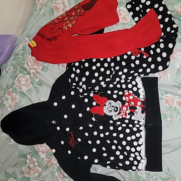 Disney | Matching Sets | Disney Hm Girls Outfit Mix Match Polka Dot ...